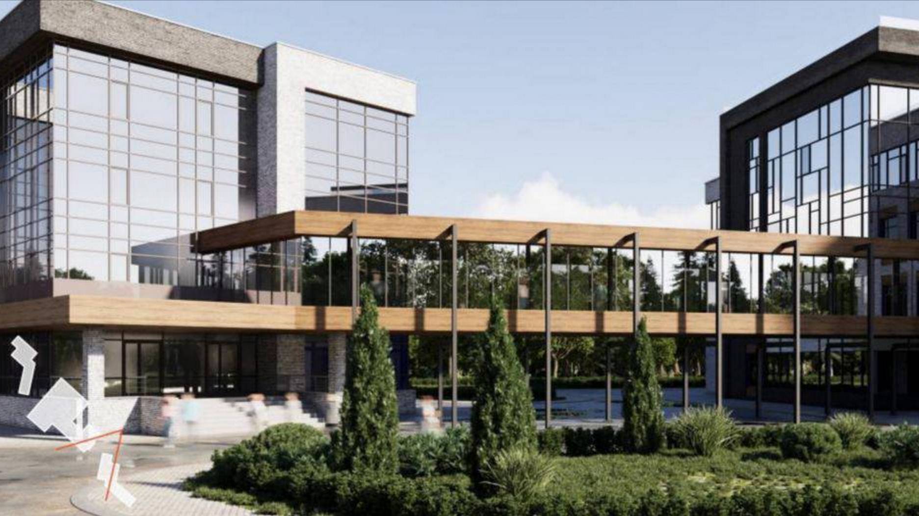 Ход строительства передовой школы для одарённых детей || г. Бор, Нижегородская обл. || Август 2025