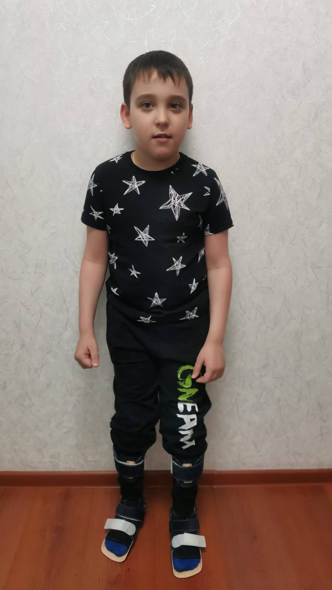 Саша получил ортезы