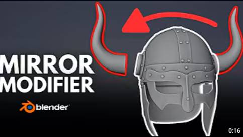 Learn the Mirror Modifier in Blender!