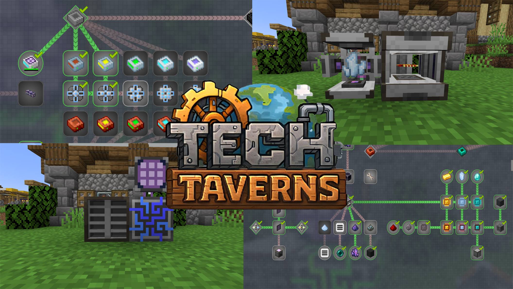 ВЫЖИВАНИЕ на сборке TECHTAVERNS #8 || МЭ сеть из Applied Energistics 2