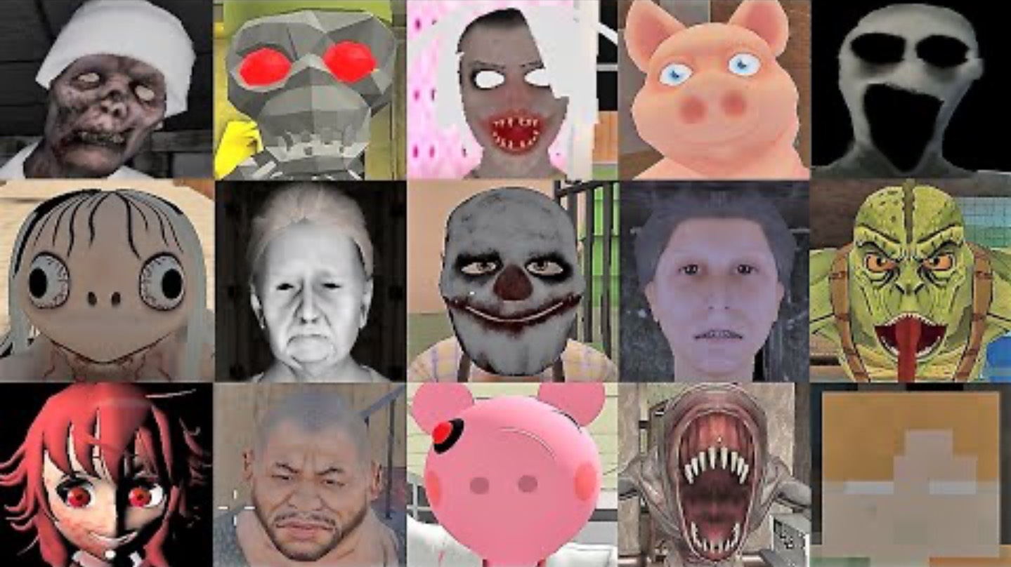 Caught Battle #10 | Grandpa And Granny House Escape Among Us The Lizard Man Metel Clarise & +