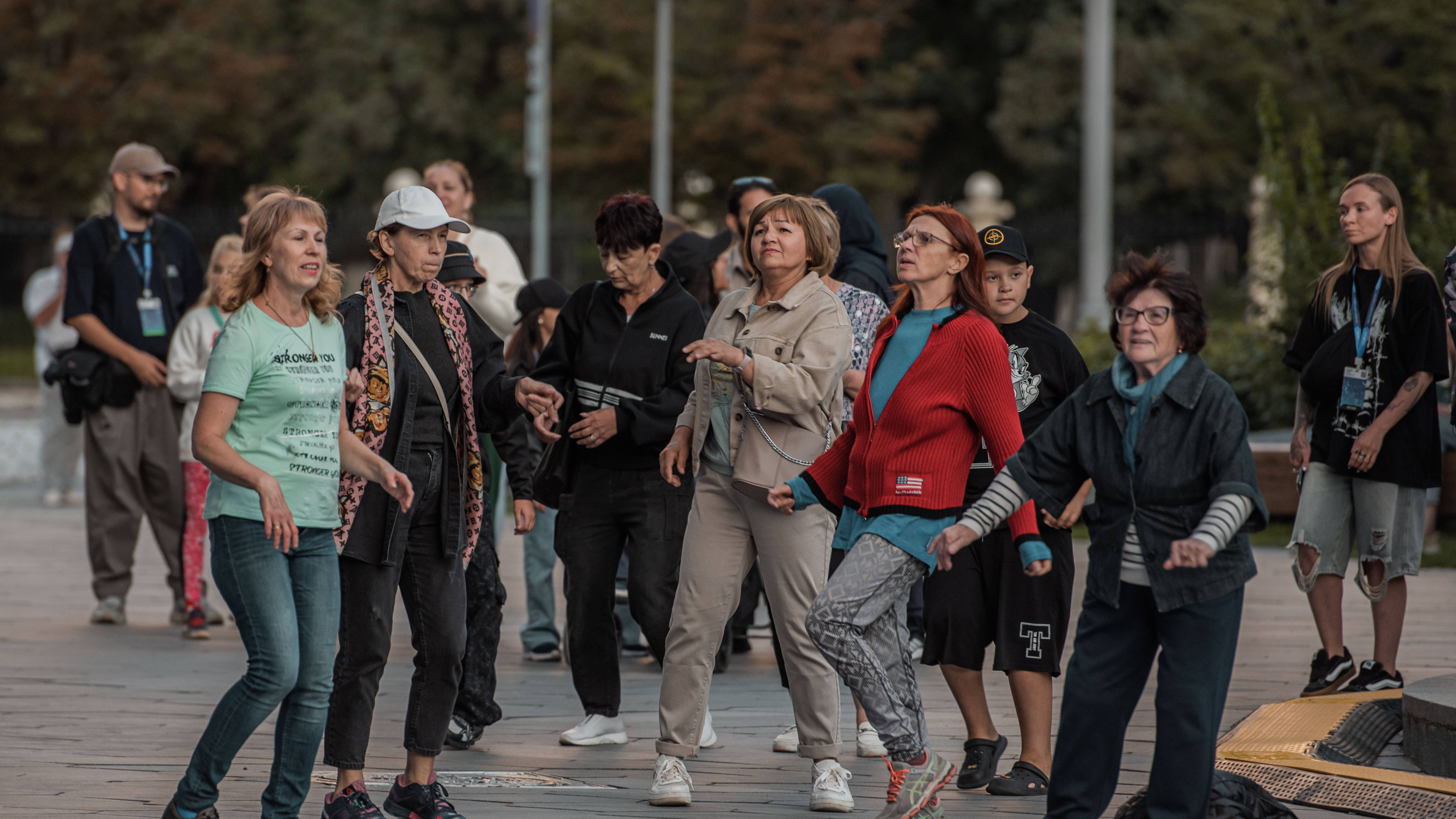 Румба, группа КвинтА в Зарядье