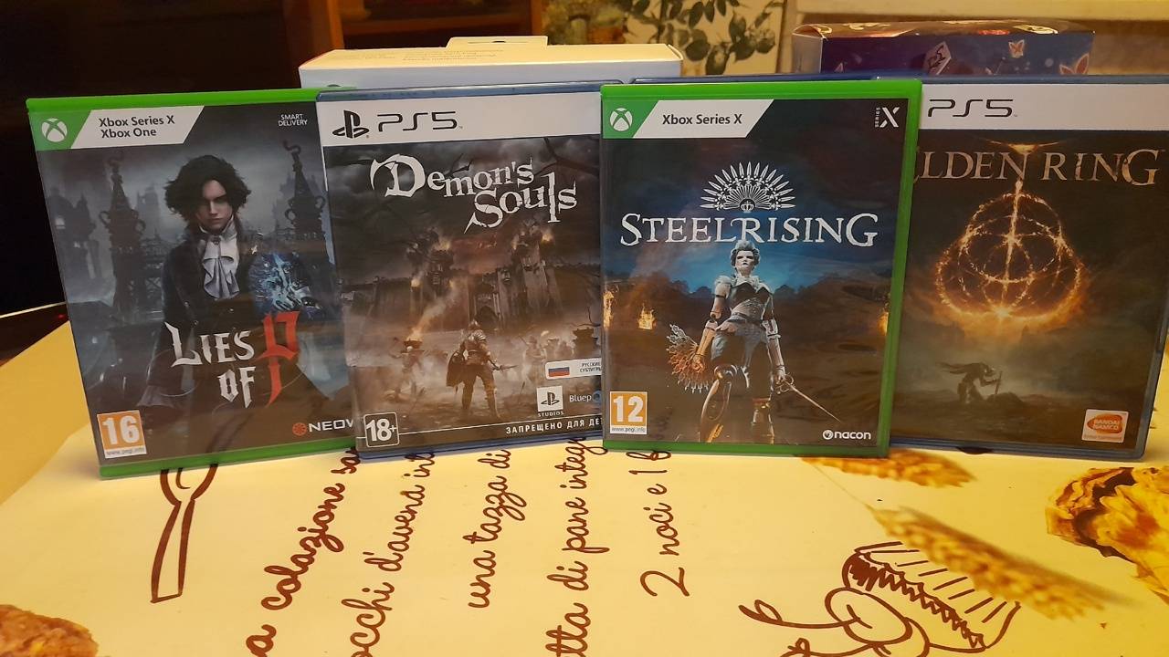 Распаковочка игры Steelrising XBox Series X