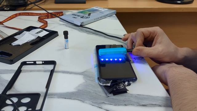 Инструкция по установке стекла с ультрафиолетовым UV клеем