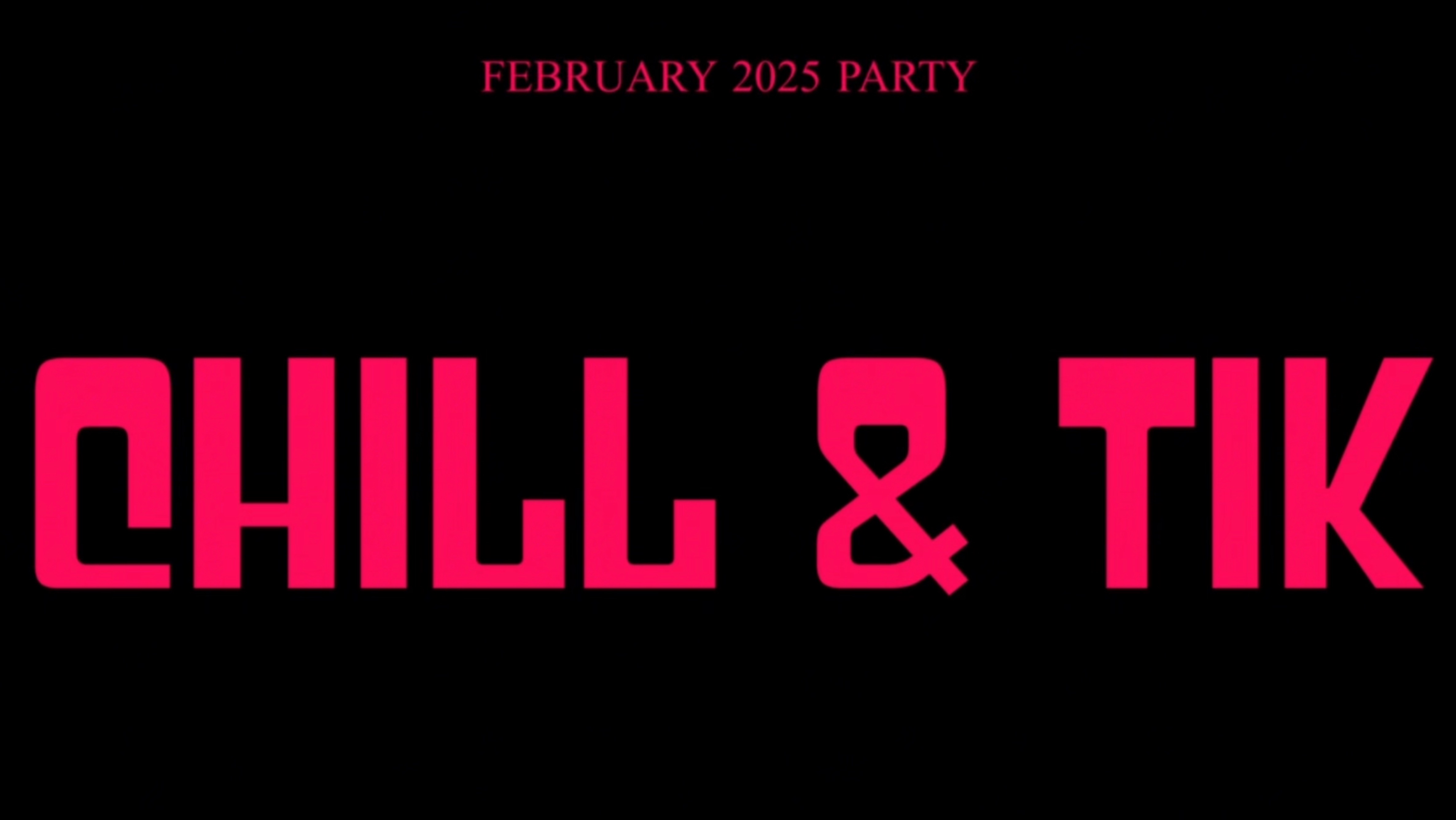 CHILL & TIK | WINTER EVENTS 🧖