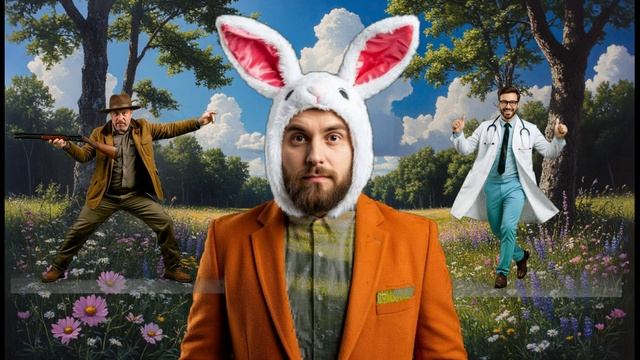 Вышел зайчик погулять