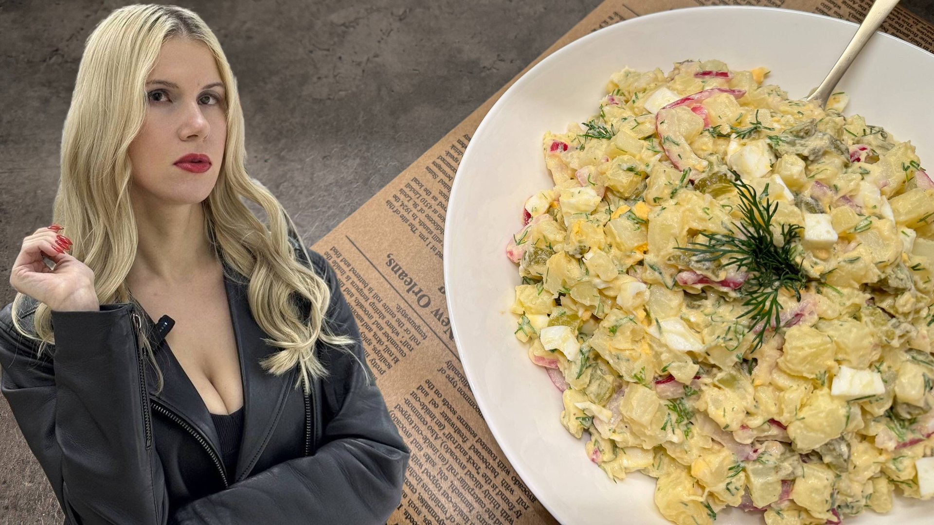 Готовим американский КАРТОФЕЛЬНЫЙ САЛАТ.  Просто и необычно.