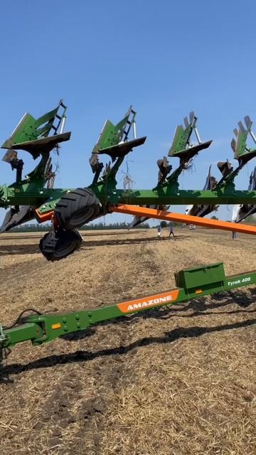 Демо-показ плуга Amazone Tyrok в Краснодарском крае