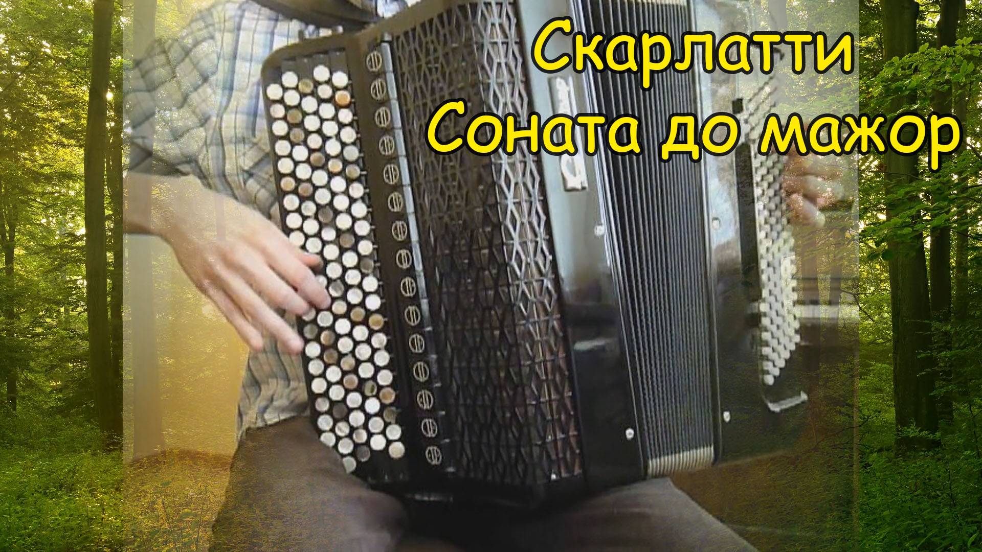 Скарлатти Соната До мажор. Играет Александр Котов. (Извиняюсь за плохое качество записи звука).