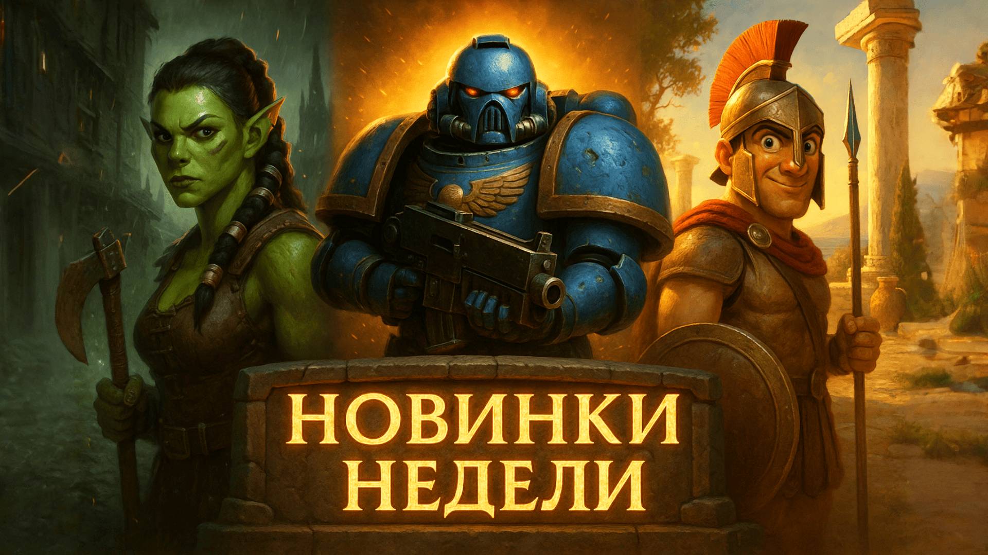 10 НОВЫХ ИГР недели: Dawn of War вернулась / Warcraft 4 от наших / Titan Quest 2