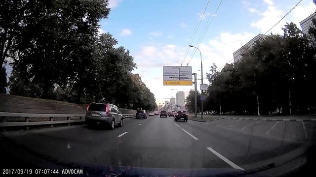 Как выглядел проспект Андропова в сентябре 2017 года