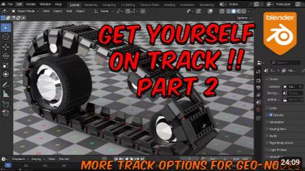 Level Up Your Tank Tracks and Chains! Part 2 of Geometry Nodes Tracks Tutorial
