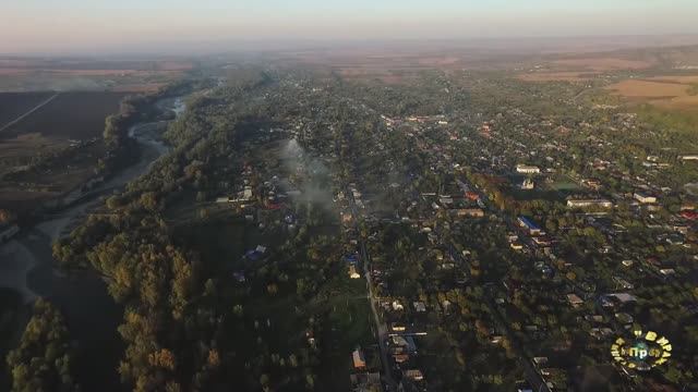ст. Удобная вид с высоты птичьего полета