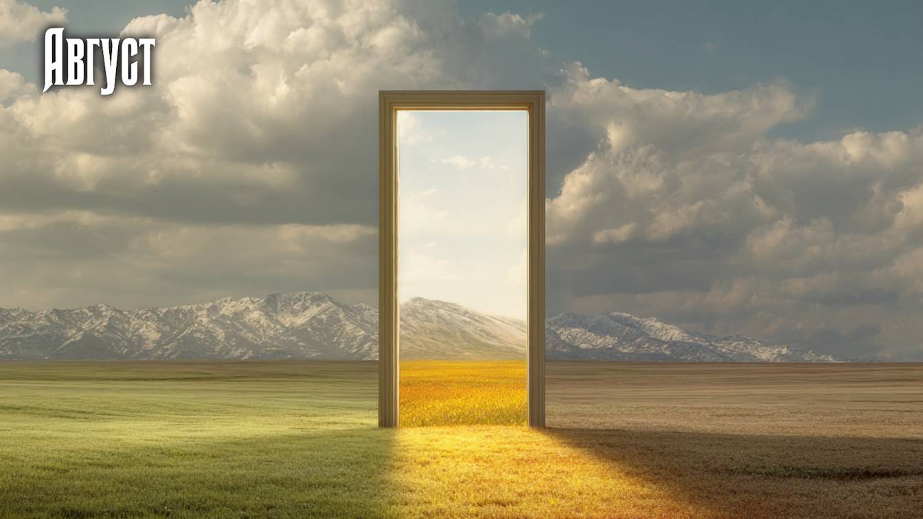 Август
