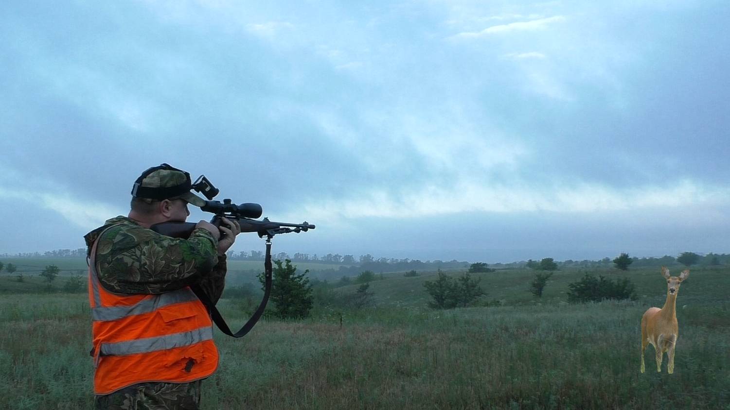 Охота на косулю на гону с манком. Такого количества я еще не встречал.Roe deer hunting with a decoy