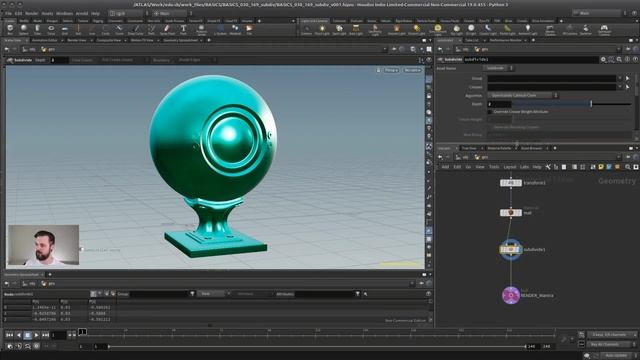 (ROPS) Рендеринг подразделов