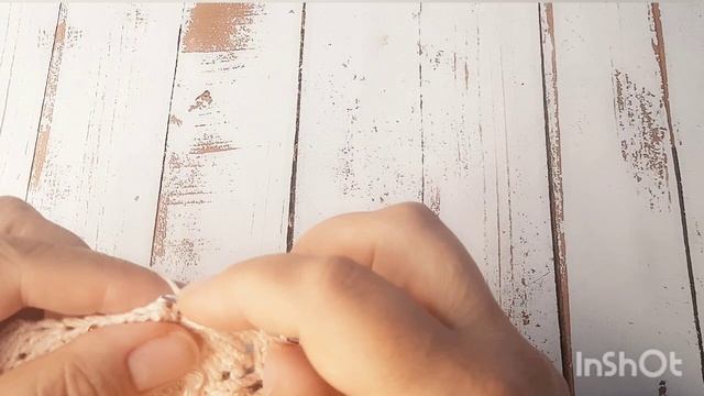 Набор петель по горловине. простым способом.