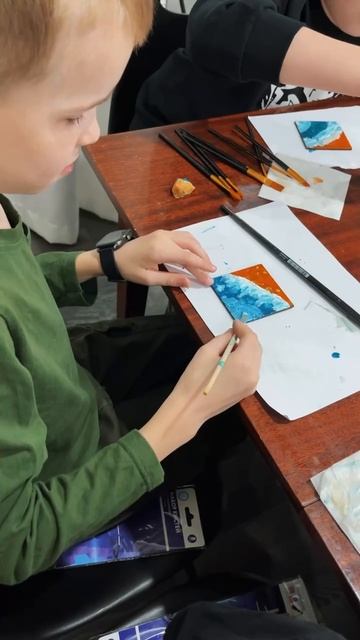 Good Music Academia | МК для детей "Роспись магнитов"