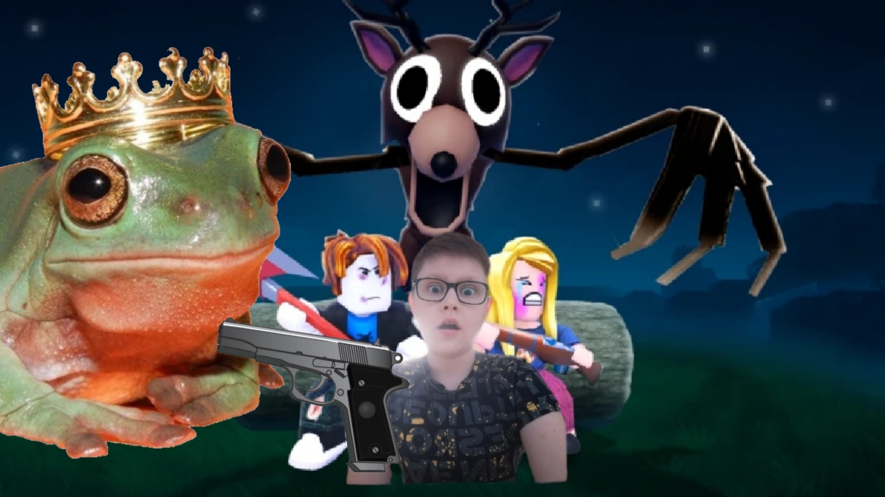 Я победил короля лягушек  в игре 99 ночей в лесу