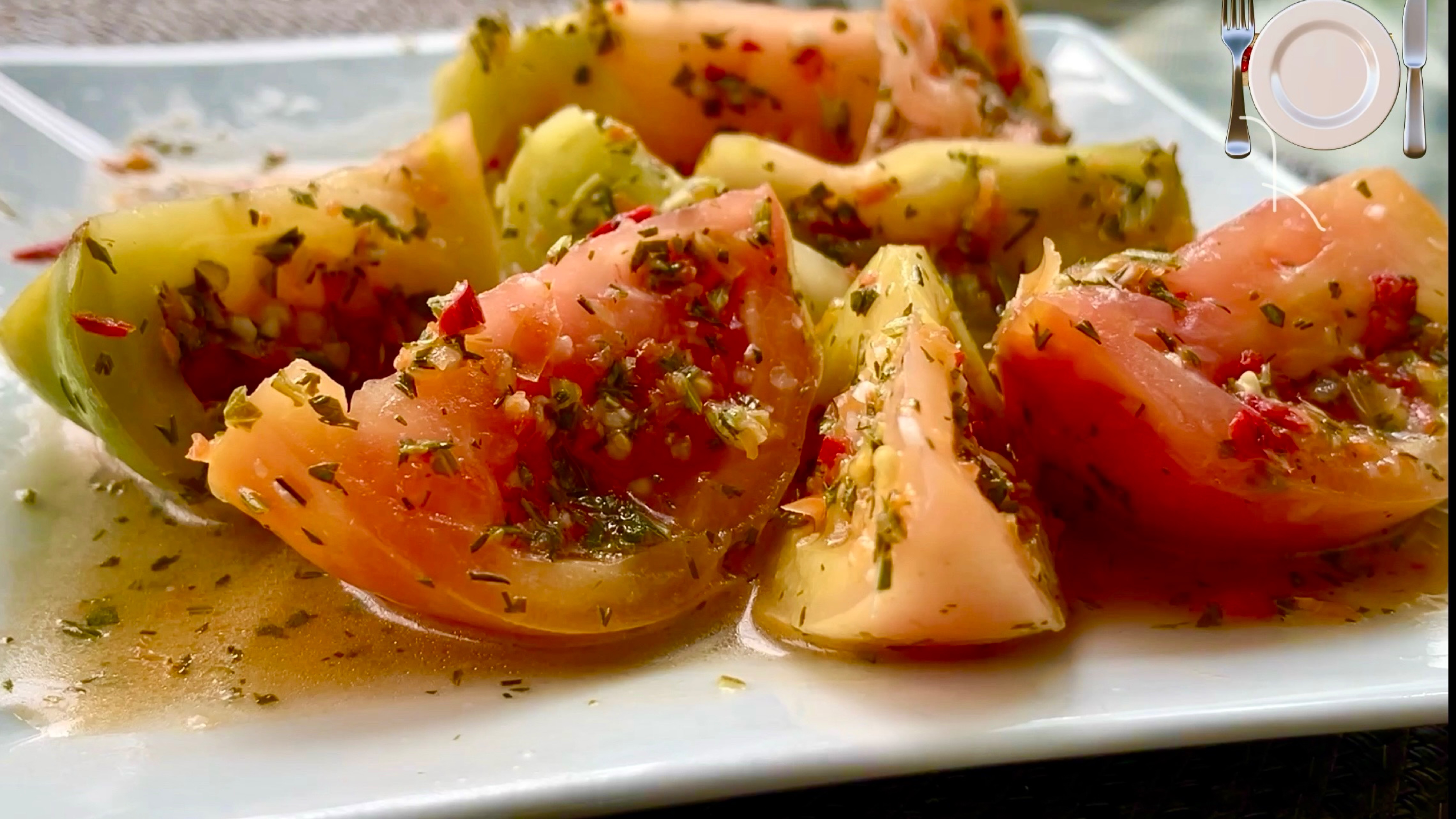 Закуска ОГОНЬ! Вкуснотища из незрелых помидоров.