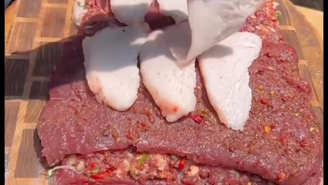 Видео рецепт готовим кебаб