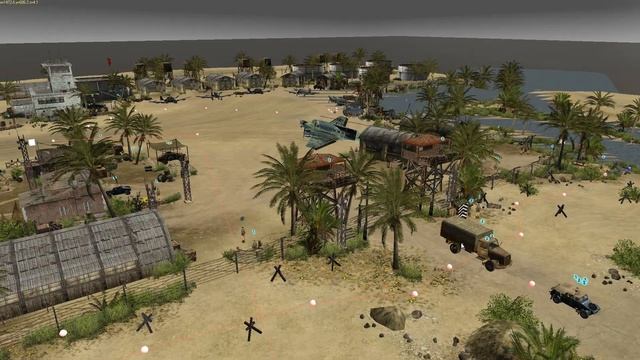 Летаю в FoW Map Editor (rus) (1.0.4.5 (обр. 07.11.2006 г.)) по Лису Пустыни