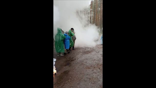 третий день военно-спортивных сборов в Верховажье, август 2025