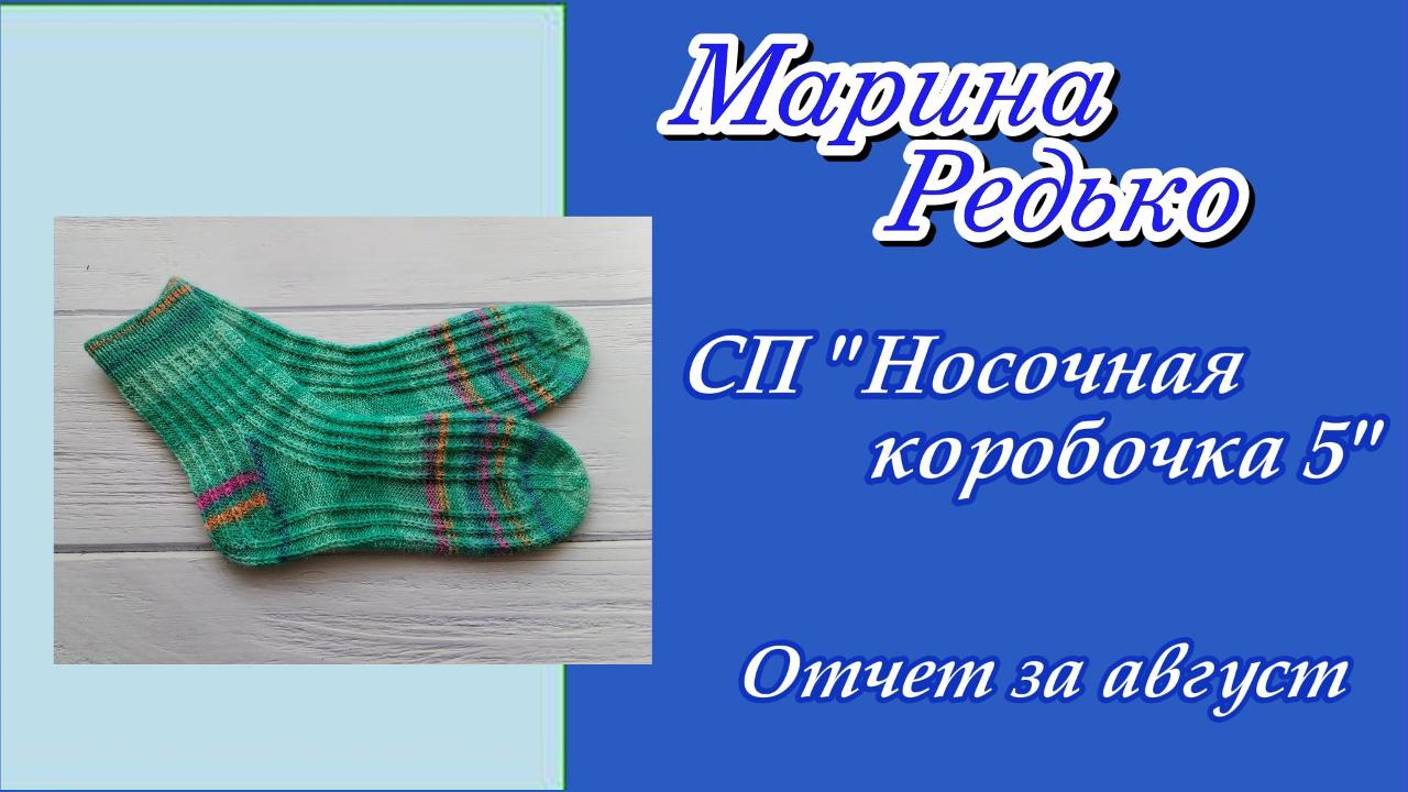 СП "Носочная коробочка 5" / Отчет за август