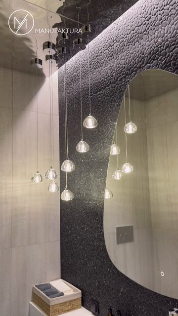 Потолок «Водная рябь» (AquaSteel) декоративная нержавеющая сталь.