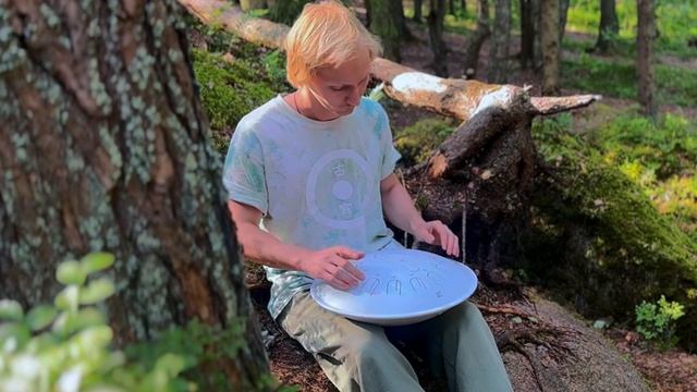 Красивое звучание глюкофона | New Wave 15 в Соль миноре и природа Монрепо