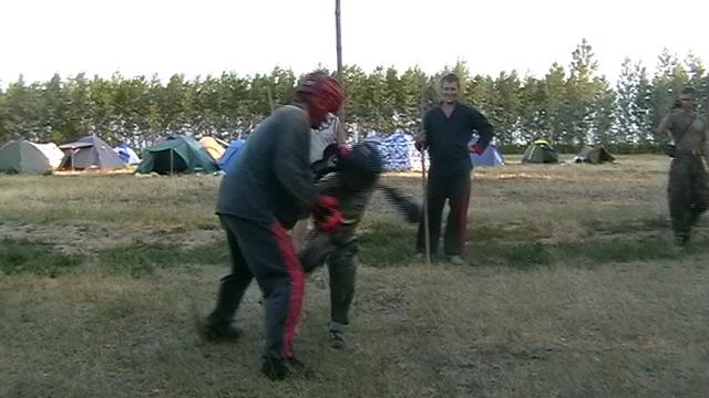 2010.07.9. Семинар по кулачному бою в спортлагере Казачок в Ямном