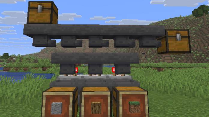 КАК ПОСТРОИТЬ АВТО СОРТИРОВКУ В МАЙНКРАФТ