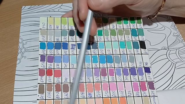 Раскрашиваю и тестирую маркеры GuangNa