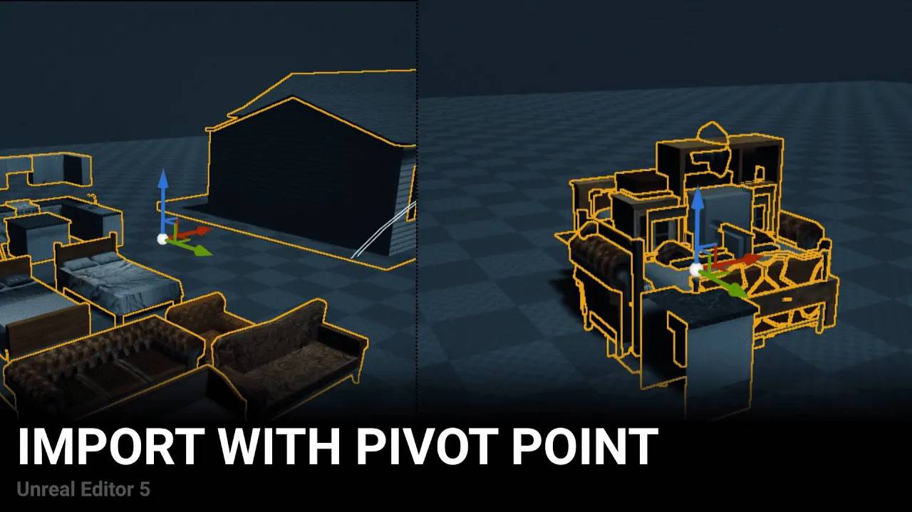 ИМПОРТ МОДЕЛИ С BLENDER В UNREAL ENGINE