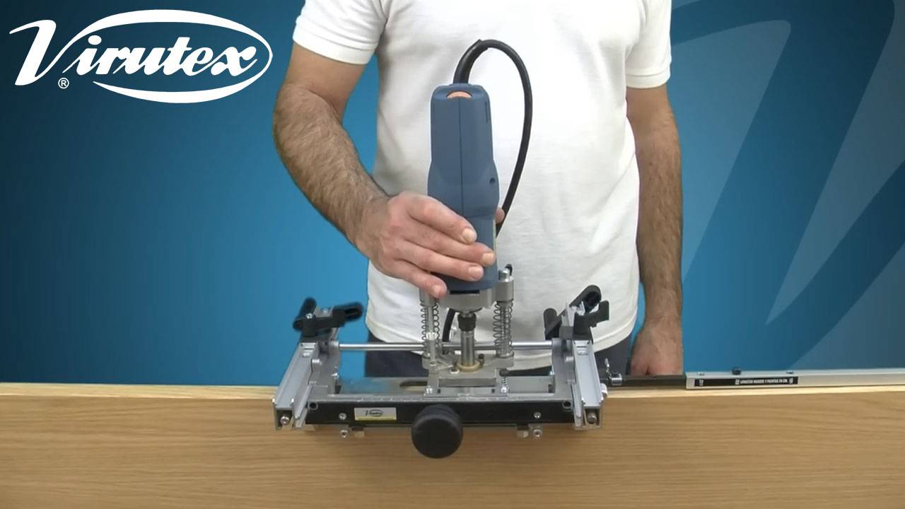 Фрезер FR129VB для установки карточных или скрытых дверных петель