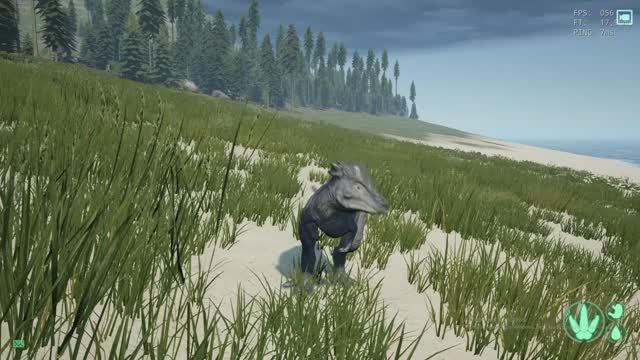 The Isle Рост и выживание за трава (пахицефалозавр часть 1).
