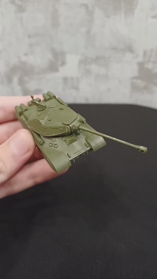 ИС - 4 в масштабе 1/100 от zvezda #models #zvezda #моделизм