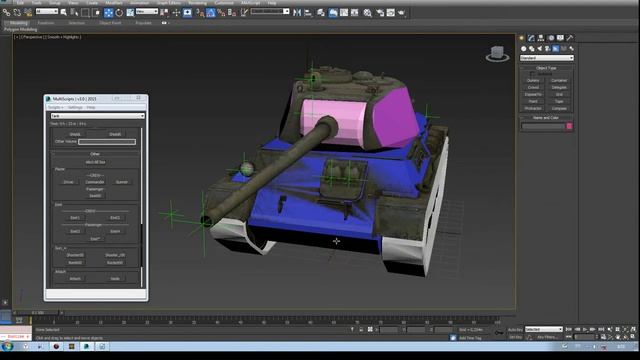Настройка модели танка для В тылу Врага 2 (Men Of War) всех версий (перезалив)