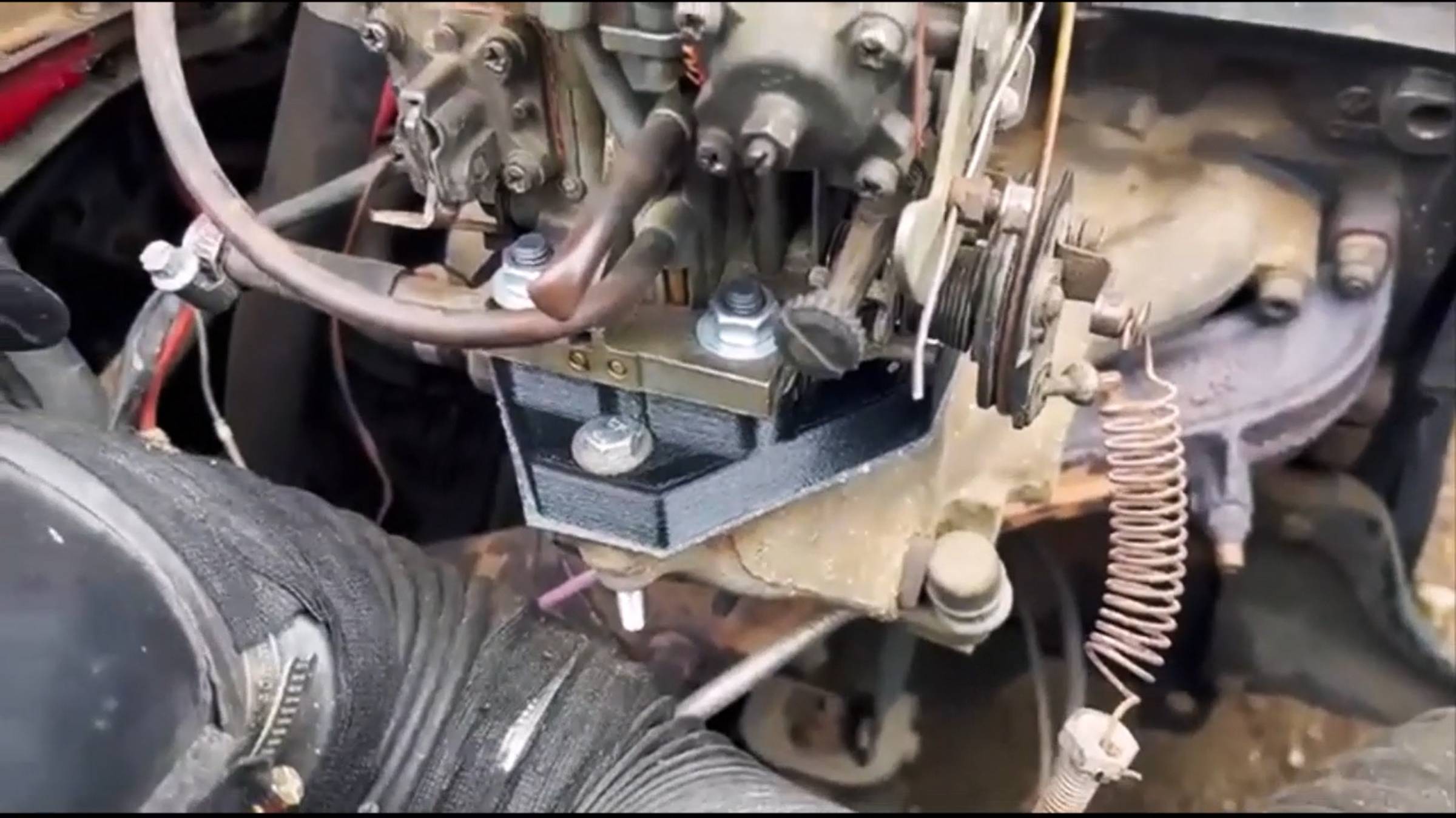 Переходник на АУДИ 80 для установки карбюратора Солекс.