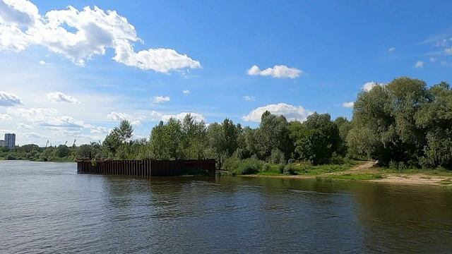 Прогулка по реке Сож в Гомеле