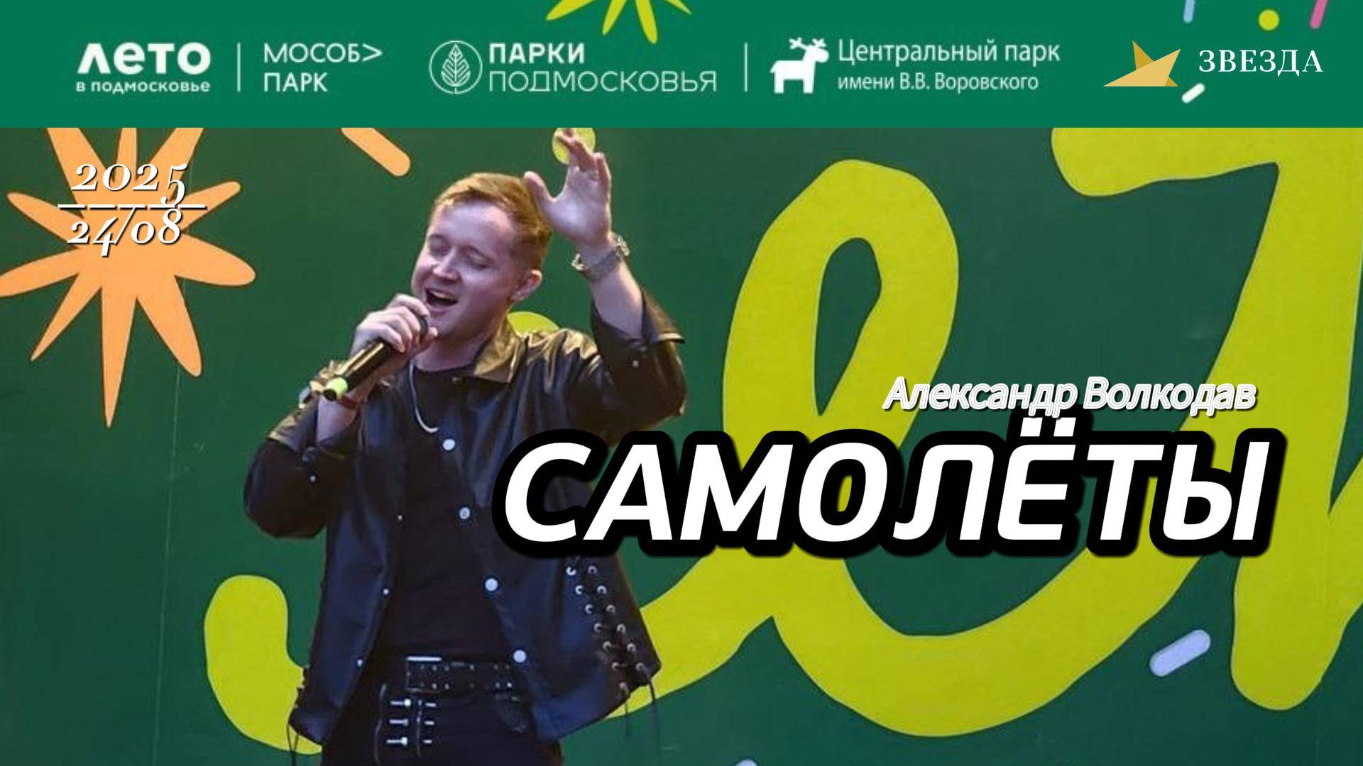 "Самолёты" - Александр Волкодав #нарофоминск  24/08/2025 Концерт в Наро-Фоминске #александрволкодав