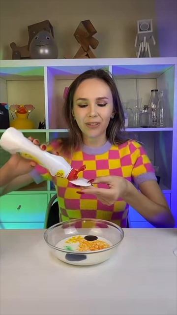 Красители в молоке 😱