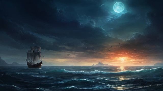 30 МИНУТ Морского Эмбиента ⚓ Музыка для Релакса ⚓ Dark gothic music