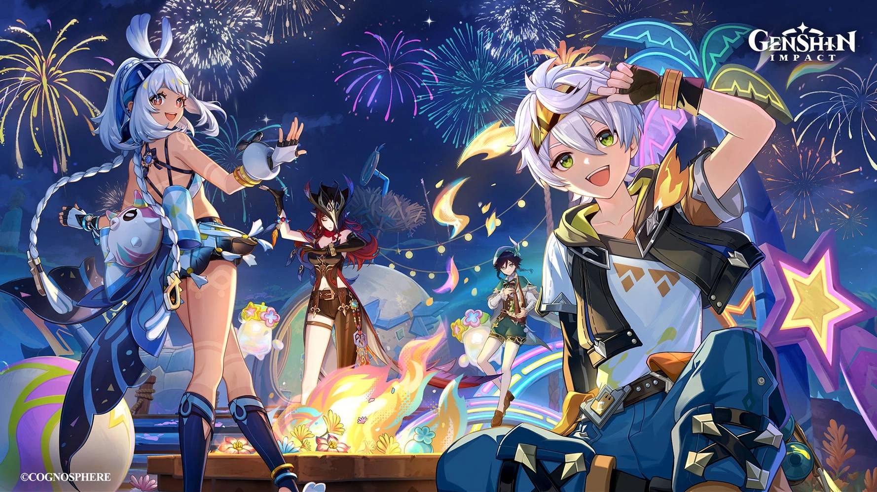 Genshin Impact дейлики, ивент, Лето патч 5.8 #19