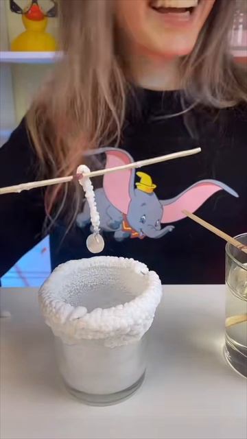 Кристаллы спустя неделю 👍 Продолжение   #эксперименты