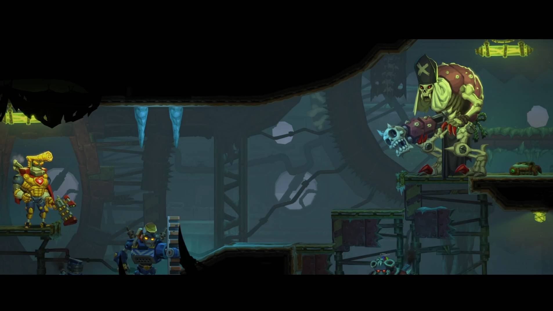 "SteamWorld Heist II". Переговоры. 13