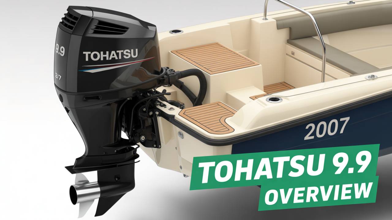 Новый мотор для лодки — стоит ли менять? Tohatsu 9,9.  Часть1