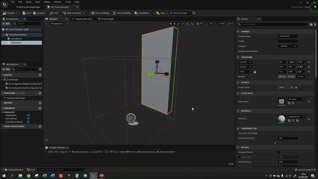 3_2 - Static Mesh and Arrow