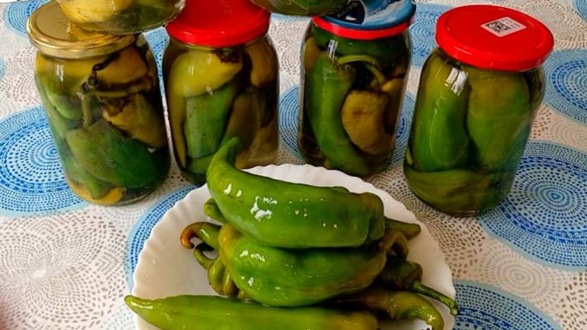 Соленый Острый Перец на Зиму //Очень Простой Рецепт.