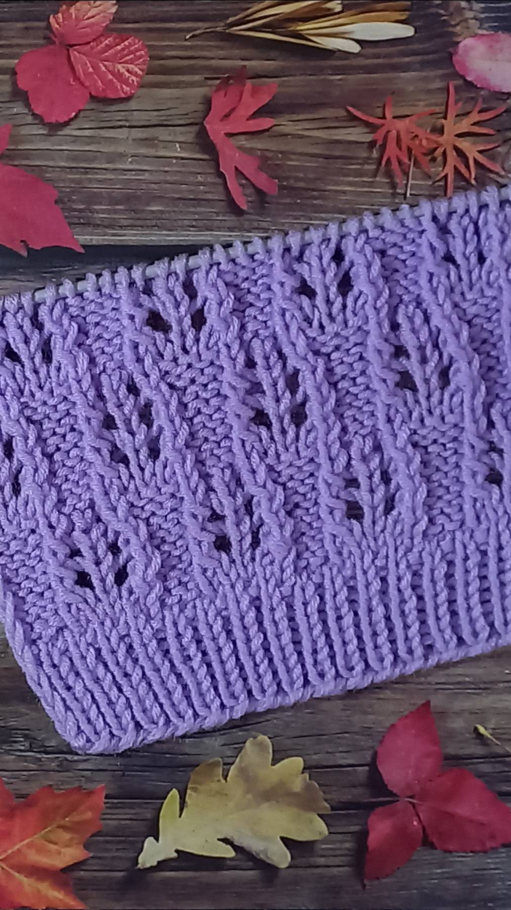 МК Узор спицами